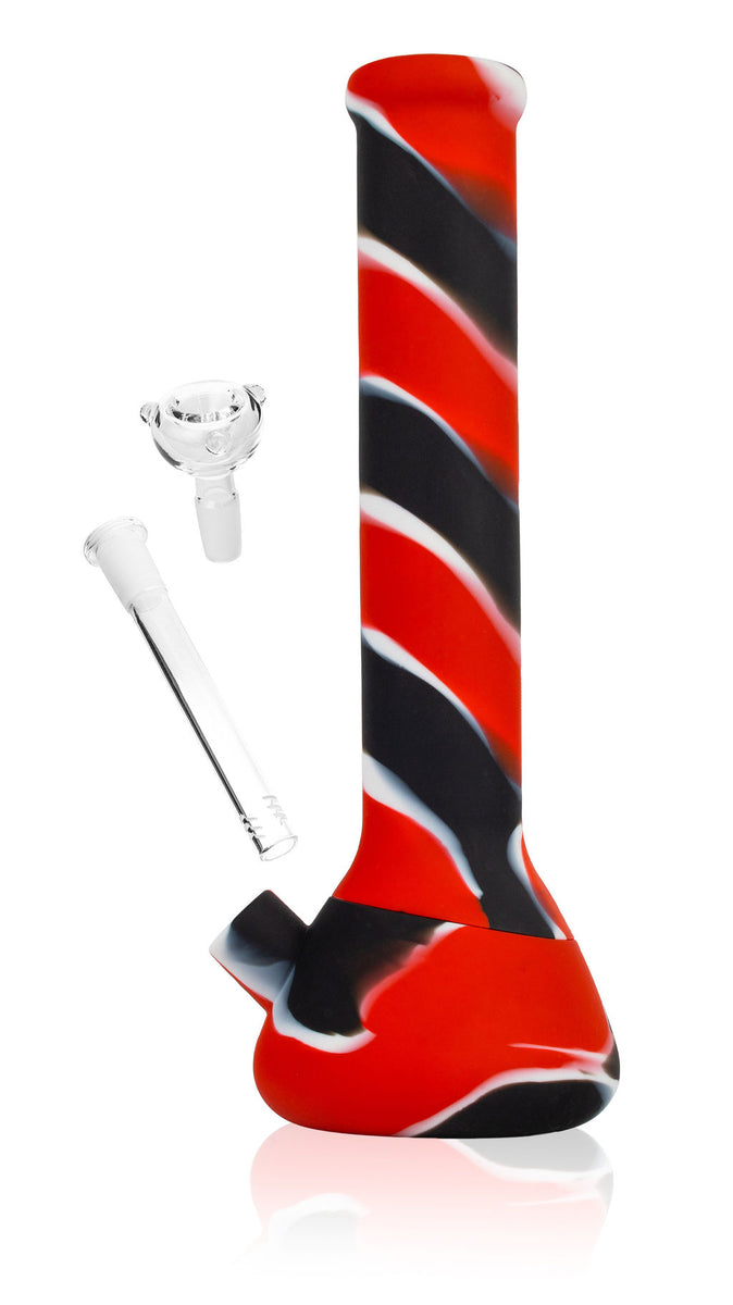 Large Silicone Beaker Bong – Crazy Donkey Glass