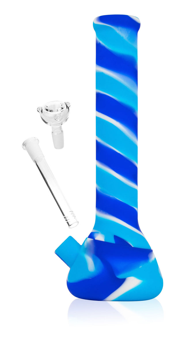 Large Silicone Beaker Bong – Crazy Donkey Glass