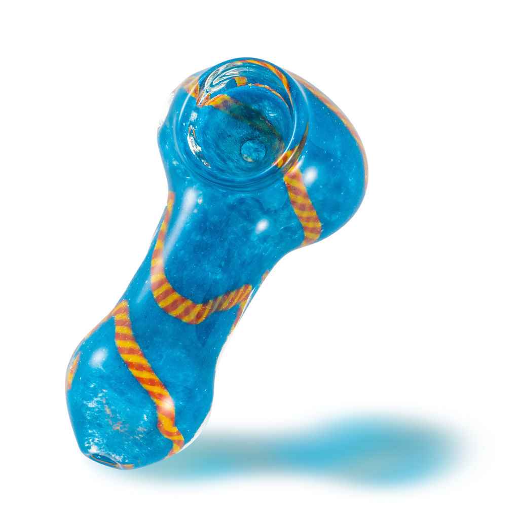 Premium Handblown Vibrantly Colored Glass Spoon / Handpipe – Crazy ...