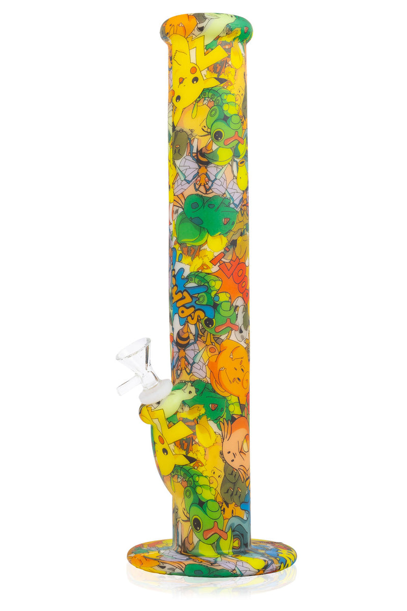 Pokemon Silicone Tube Bong – Crazy Donkey Glass