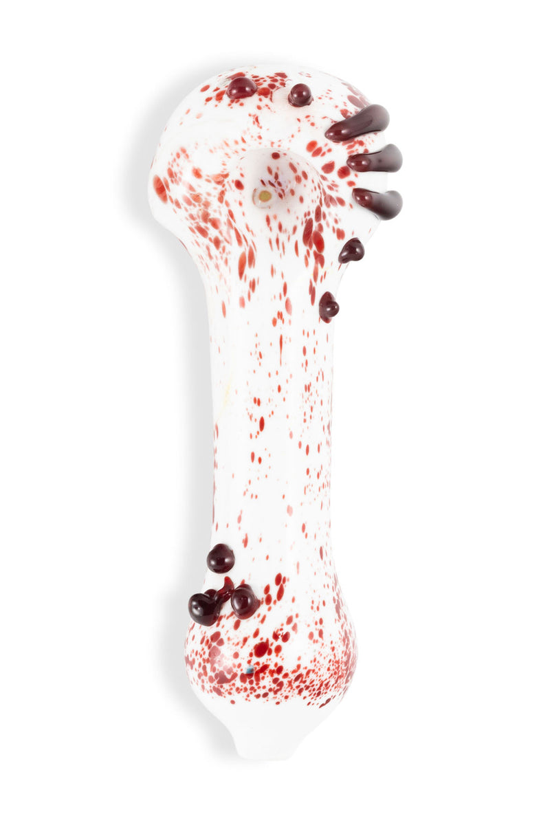 Demon Blood Premium Handblown Glass Spoon / Handpipe – Crazy Donkey Glass